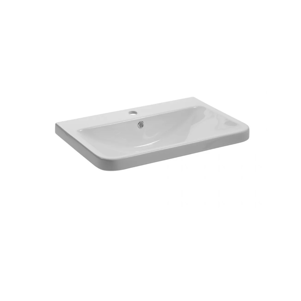 Contour 700 Ceramic 1 Tap Hole Basin 700x460mm (CN7080)